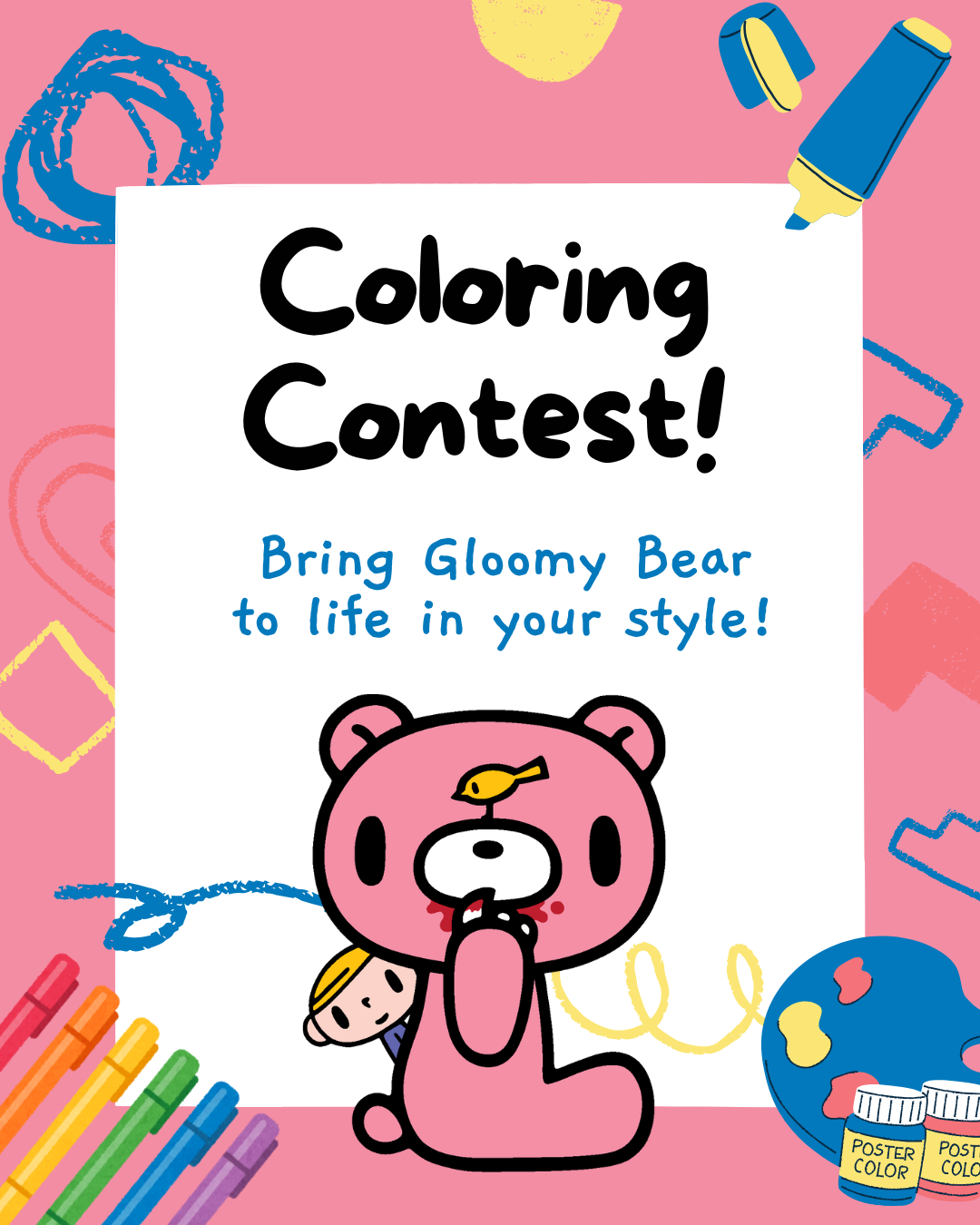 Gloomy Bear "Post Your Pet" Contest